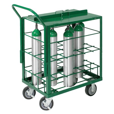 Anthony Carts 24 Cyl. Rack w/ Lock Top Lid 6246-LTL | Zoro