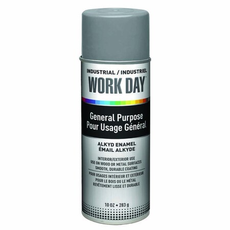 Krylon Work Day Enamel Paints, Aluminum A04457007 | Zoro
