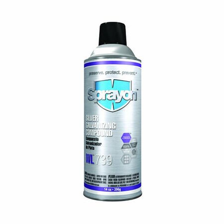 Krylon Sprayon Silver Galvanizing Compound - Aerosol SC0739000 | Zoro