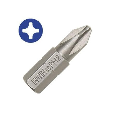 Irwin Phillips Insert Bit, #2 351011XB | Zoro