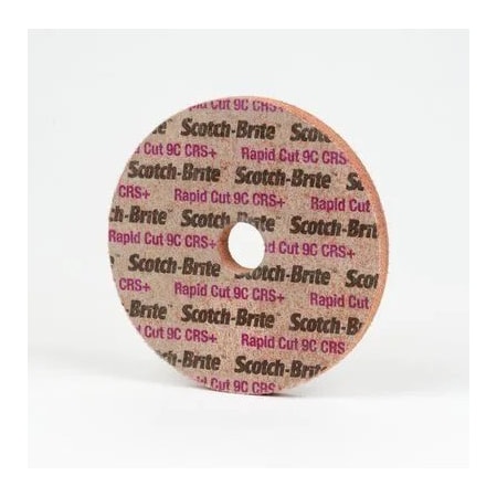 3M Scotch-Brite Rapid Cut Unitized Wheel, 8 In X 1 In X 1 In 7C Crs+ ...