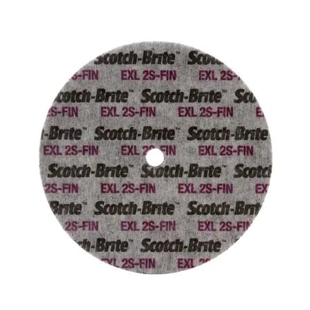 3M Scotch-Brite Exl Unitized Wheel, 3 In X 1/4 In X 3/8 In, 6S Fin ...
