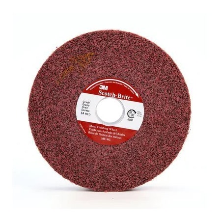 3M Scotch-Brite Metal Finishing Wheel, 8 In X 2 In X 3 In 5A Med ...