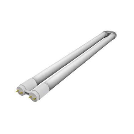 Aleddra U-bend T8 Tube, Type A+B, Ballast Bypass, 15W, 4000K, 1-5/8in ...
