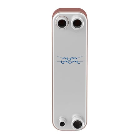 Alfa Laval Brazed Plate Heat Exchanger, AISI 316L, Stainless Steel ...