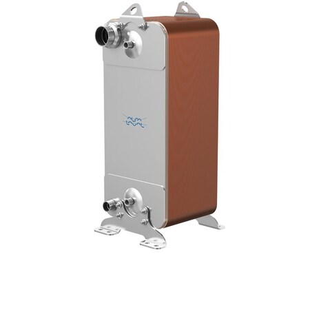 Alfa Laval Brazed Plate Heat Exchanger, AISI 316L, Stainless Steel ...