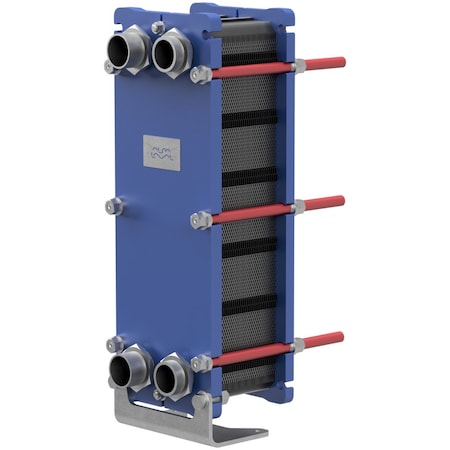 Fast Track By Alfa Laval Gasketed Plate Heat Exchanger, 15 Plates, 100 ...