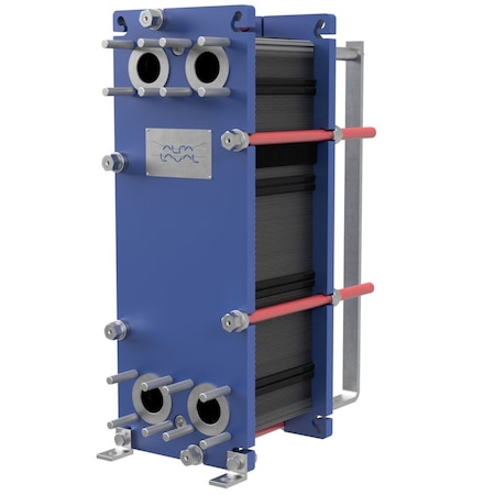 Fast Track By Alfa Laval Gasketed Plate Heat Exchanger, 45 Plates, 800 ...