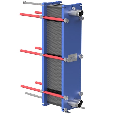 Fast Track By Alfa Laval Gasketed Plate Heat Exchanger, 50 Plates, 400 ...