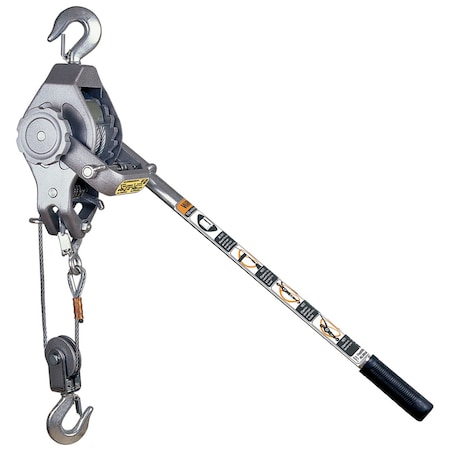 All Material Handling AMH Cable Puller 1700/3400 Lb, 20/10 Ft C3400-3H ...