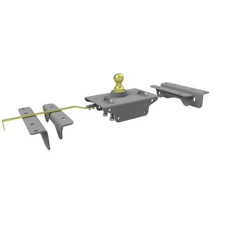 B&W Towing Turnoverball Gooseneck, Custom center assembly kit for Ford ...