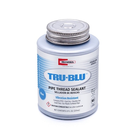 Rectorseal 31551 Tru-Blu 8 Oz. Blue Pipe Thread Sealant 478465 | Zoro