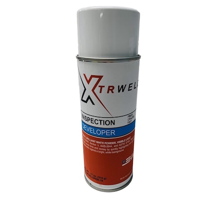 Xtrweld DEVELOPER16 Developer, Aerosol Can, 16 oz, Type 2, Solvent ...