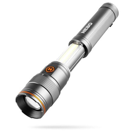 Nebo Rechargeable 500 Lumen Dual Flashlight and Work Light NEB-WLT-0025 ...