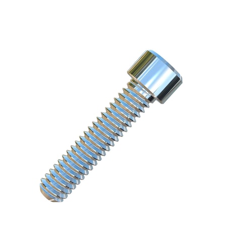 Allied Titanium 1/4"-20 Socket Head Cap Screw, Socket, Plain Titanium ...