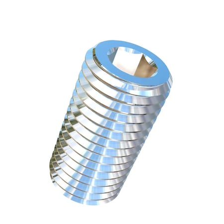 Allied Titanium M4-0.5 Pitch X 8mm Set Screw, Socket Drive with Flat ...