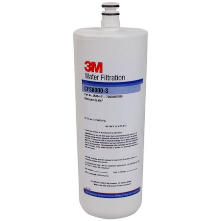 3M Cuno Cartridge, Water Filter, Cfs8000-S CFS8000S | Zoro