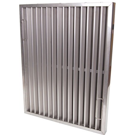 Component Hardware Filter, Baffle , Hd, Ss, 25X20, "Ii" F60-2520 | Zoro