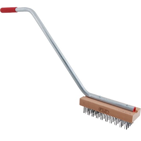 Malish Brush, Broiler , Coarse, W/Hndl SSGB01 (W/FMP LOGO) | Zoro