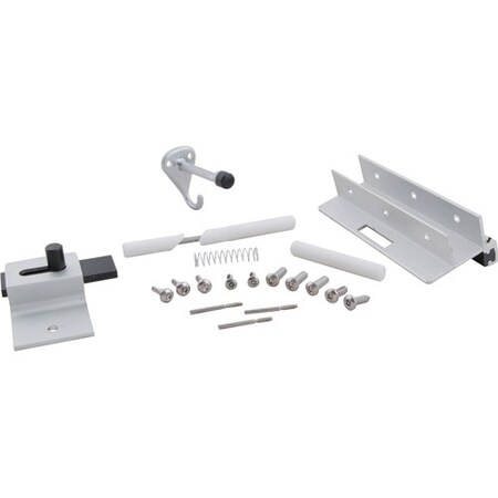 Bradley Smoker Latch Kit, Inswing , One Ear Door HDWP-ADIH | Zoro