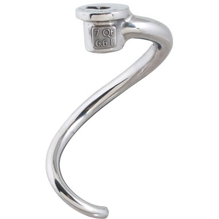 Kitchenaid Hook, Dough , 7 Qt, S/S, Nsf KSMC7QDH | Zoro