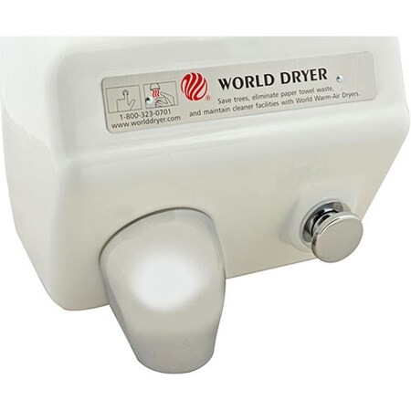 World Hand Dryer Dryer, Hand, World Model "A" For - Part# A5-974A A5 ...