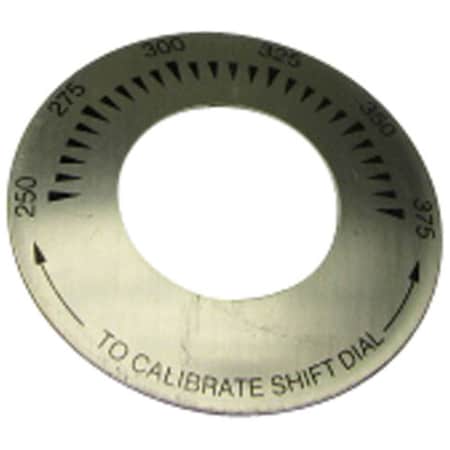 Keating Dial Plate 3 D, 250-375 4164 | Zoro