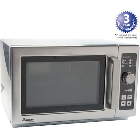 Amana Microwave , Rcs10Dse, 1000W, Dial RCS10DS | Zoro