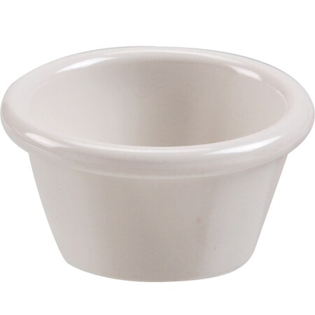 Gessner Products Co Ramekin, Smooth , 2Oz, Bone, 12-Pk 0392BN | Zoro