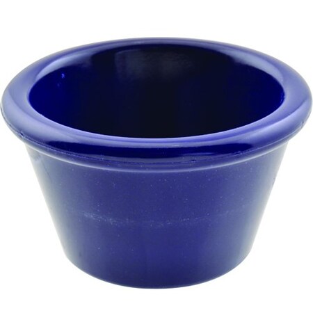 Gessner Products Co Ramekin, Smooth , 1.5Oz, Blue, 12 Pk 0391-BLUE | Zoro