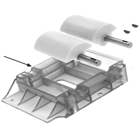 Hollymatic Hopper Bottom - Clear 8Oz 2647 | Zoro