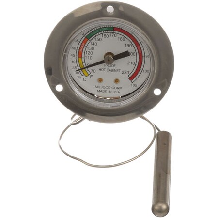 Cres Cor Thermometer 2", 70-220F, 3" Flange 5238-018-K | Zoro