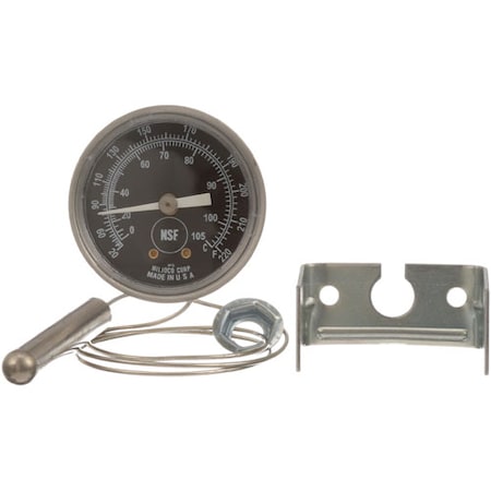 Cres Cor Thermometer 2, 20-220F, U-Clamp 5238 030 K | Zoro
