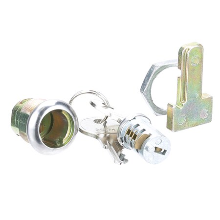 Continental Refrigeration Cylinder Lock Assembly W/ Key 20174 | Zoro