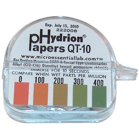 Allpoints Paper, Test - Qt10 (Hydrion) 851285 | Zoro