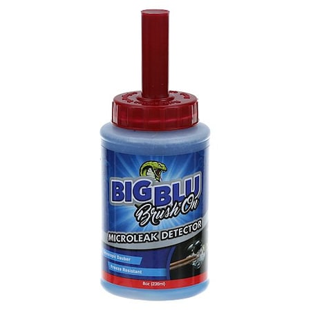 Refrigeration Technologies Big Blu Leak Detector; Brush-On, 8Oz 175B | Zoro