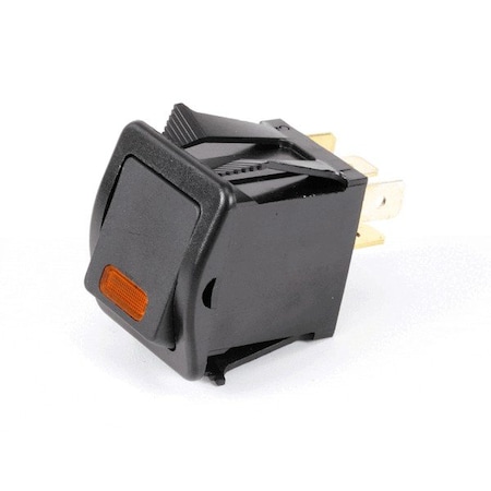 Garland 240V Rocker Switch Amber 1872401 | Zoro