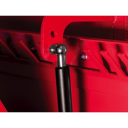 Powerbuilt Rapid Box Slant Front Tool Box, Steel, Red, 26 in W x 18 in ...