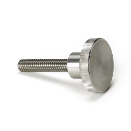 Morton Thumb Screw, M6 Thread Size, 303 Stainless Steel, 5mm Head Ht ...