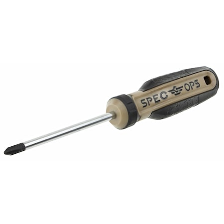 Spec Ops Phillips Screwdriver, #2 x 4-in SPEC-S2-PH2 | Zoro