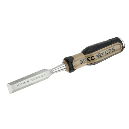 Spec Ops Bevel-Edge Wood Chisel, 3/4 in SPEC-C1-34 | Zoro