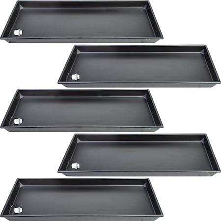 American Built Pro Condensate Drain Pan, 39.5 in. x 16.5 in Heavy duty ...