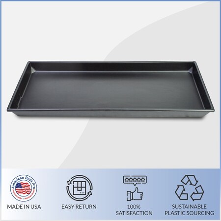 American Built Pro Condensate Drain Pan, 39.5 in. x 16.5 in Heavy duty ...