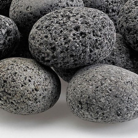 American Fire Glass Medium Gray Lava Stone, 1 in - 2 in Stones, 20 lb ...
