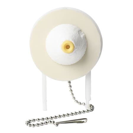 Thrifco Plumbing Eljer Toilet Repair Flapper, White 4401254 | Zoro