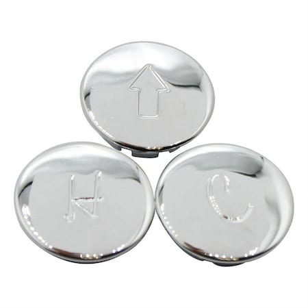 Thrifco Plumbing Index Buttons for Price Pfister Faucets, Chrome ...