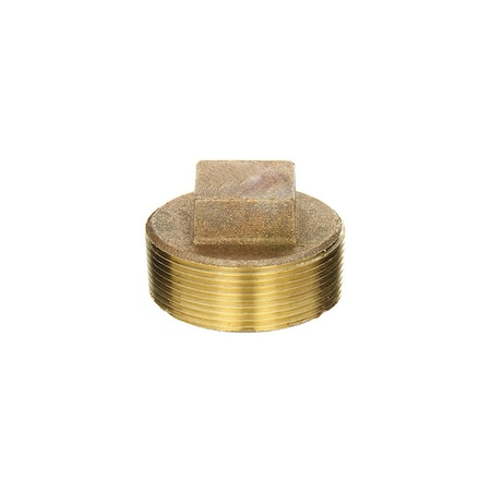 Thrifco Plumbing 2 Inch Brass Plug 5318097 | Zoro