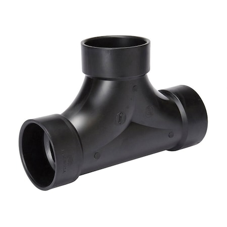 Thrifco Plumbing 4 Inch ABS Two Way Cleanout 6793724 | Zoro
