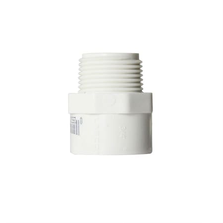 Thrifco Plumbing 3/4 Inch Male Thread x Slip PVC Adapter SCH 40 8113172 ...