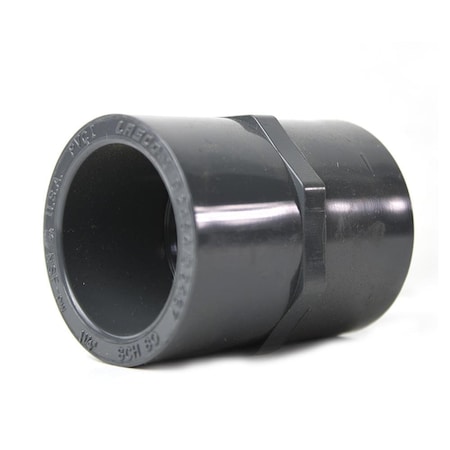 Thrifco Plumbing 1-1/4 Inch Slip x Slip PVC Coupling SCH 80 8213758 | Zoro